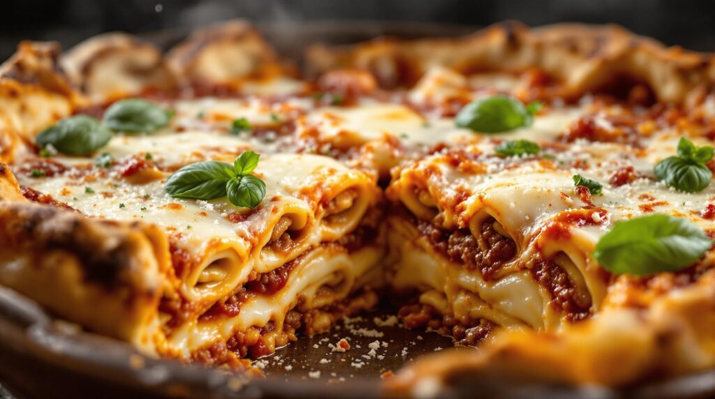 Irresistibly Delicious: Tortellini Pizza Lasagna - Highest Creations